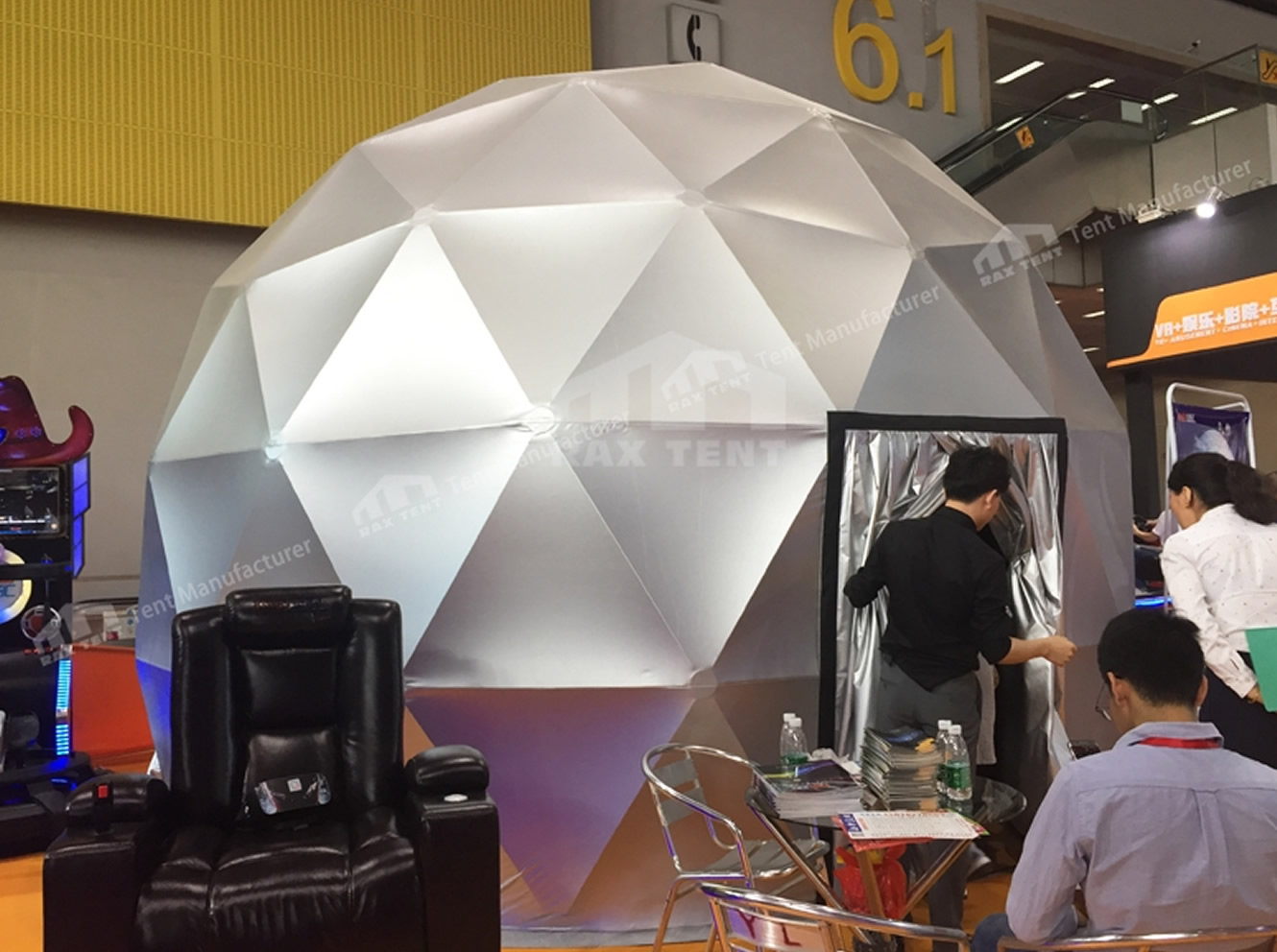 Projection Dome Tent – Glamping Glamour