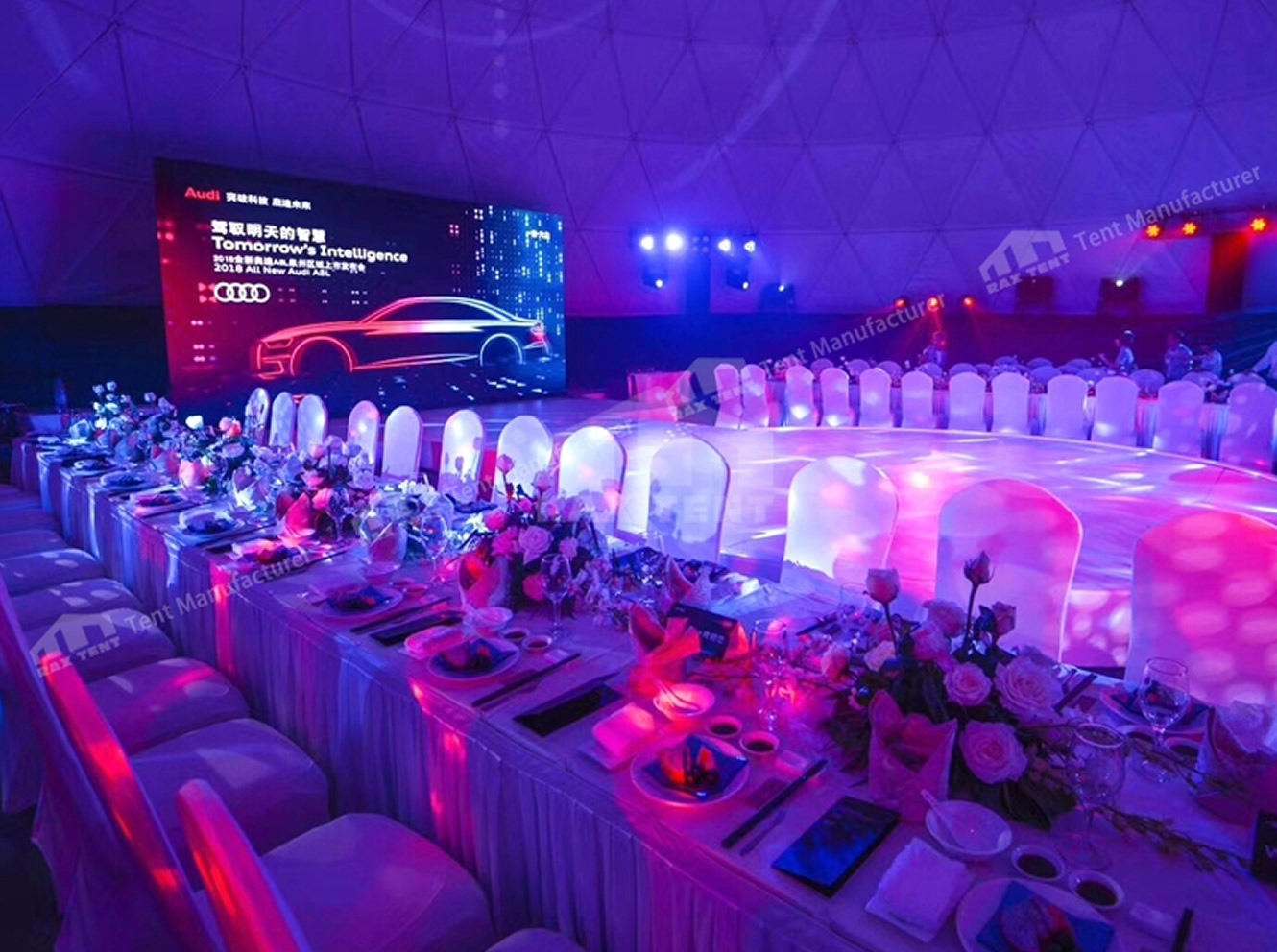 Projection Dome Tent – Glamping Glamour