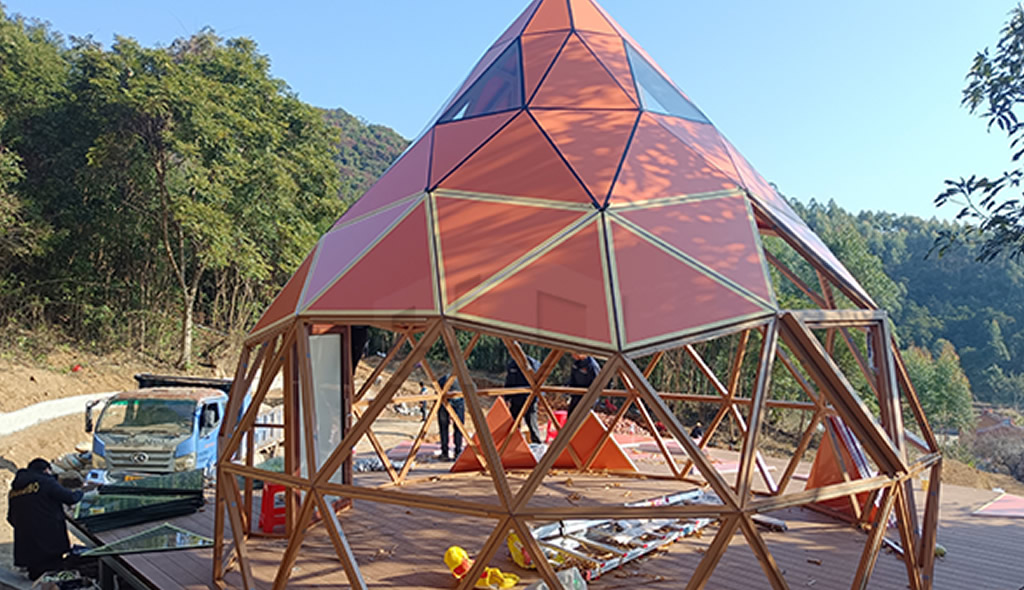 Zome Dome Tent for Luxury Glamping Hotel Tent – Glamping Glamour
